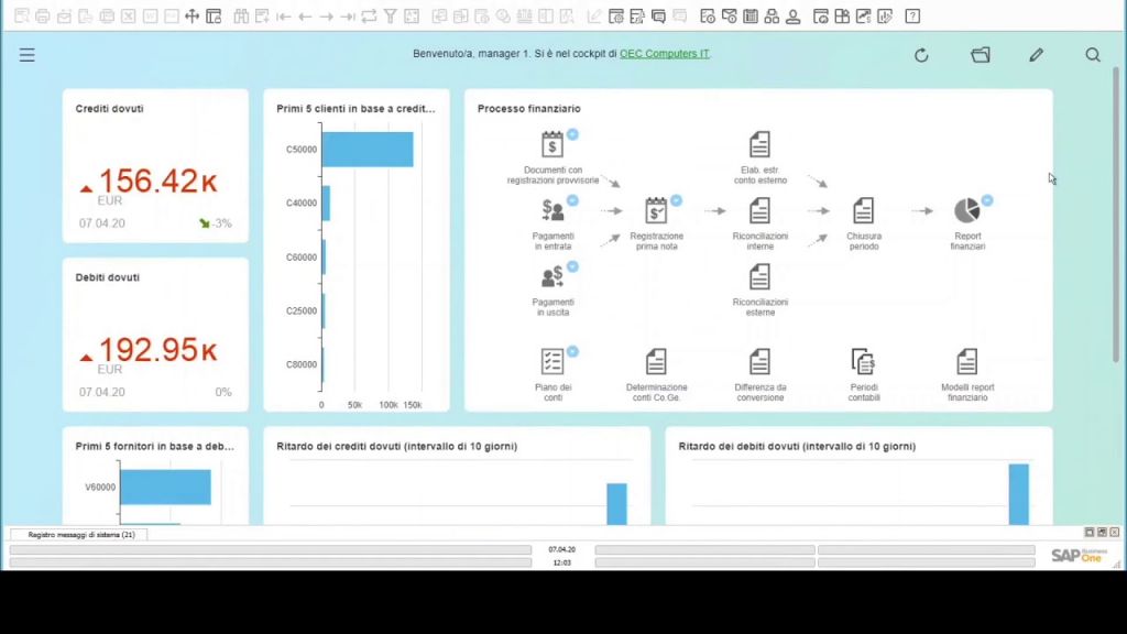 SAP Business One | Efficientare i processi migliorare il business SAP Business One | Efficientare i processi migliorare il business